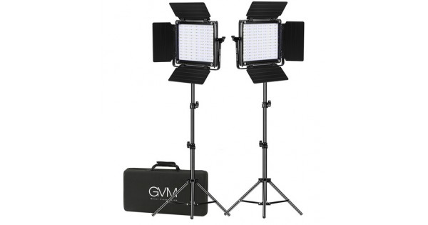 GVM 800D - RGB Kit de 2 Panneaux LED